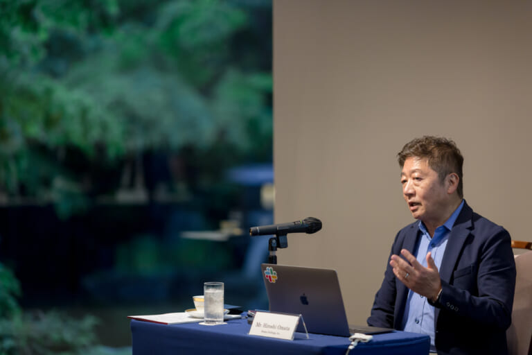 Mr. Hiroshi Omata, CDMO, CIO, SOMPO Holdings, Inc. Theme; The Challenge of SOMPO Holdings－first ...